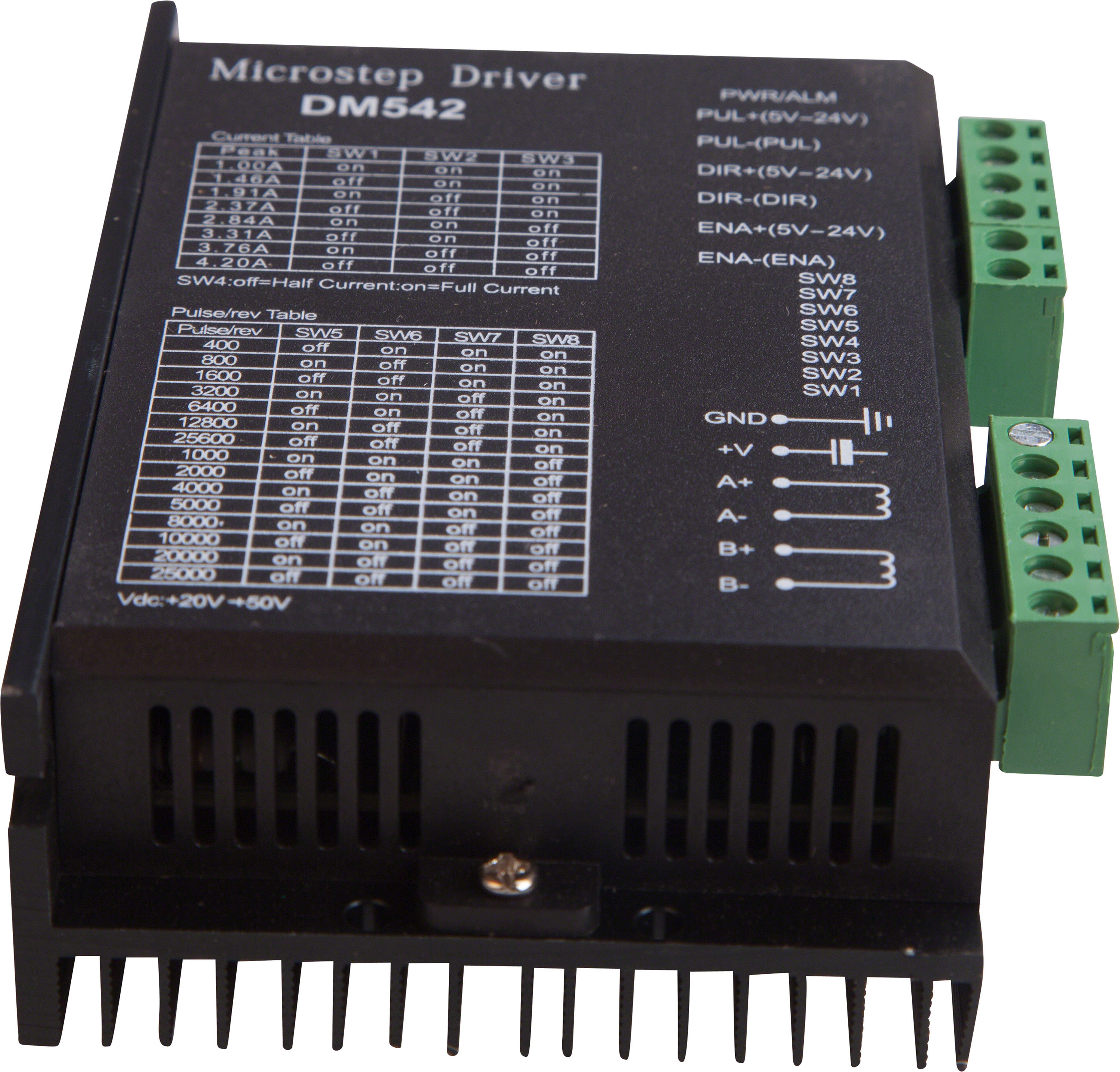 3DWare.ch Handelsware DM542 Stepper Motor Driver DM542JK - 3DWare Shop ...
