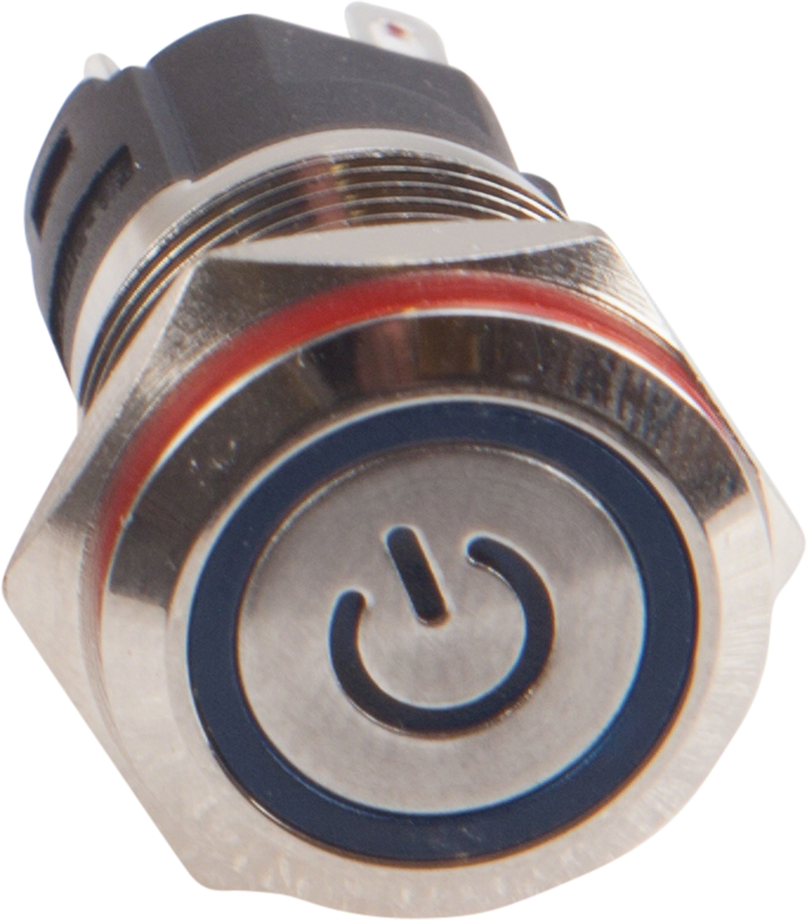 3DWare.ch Handelsware 16mm Round metal power switch with led 3D ...