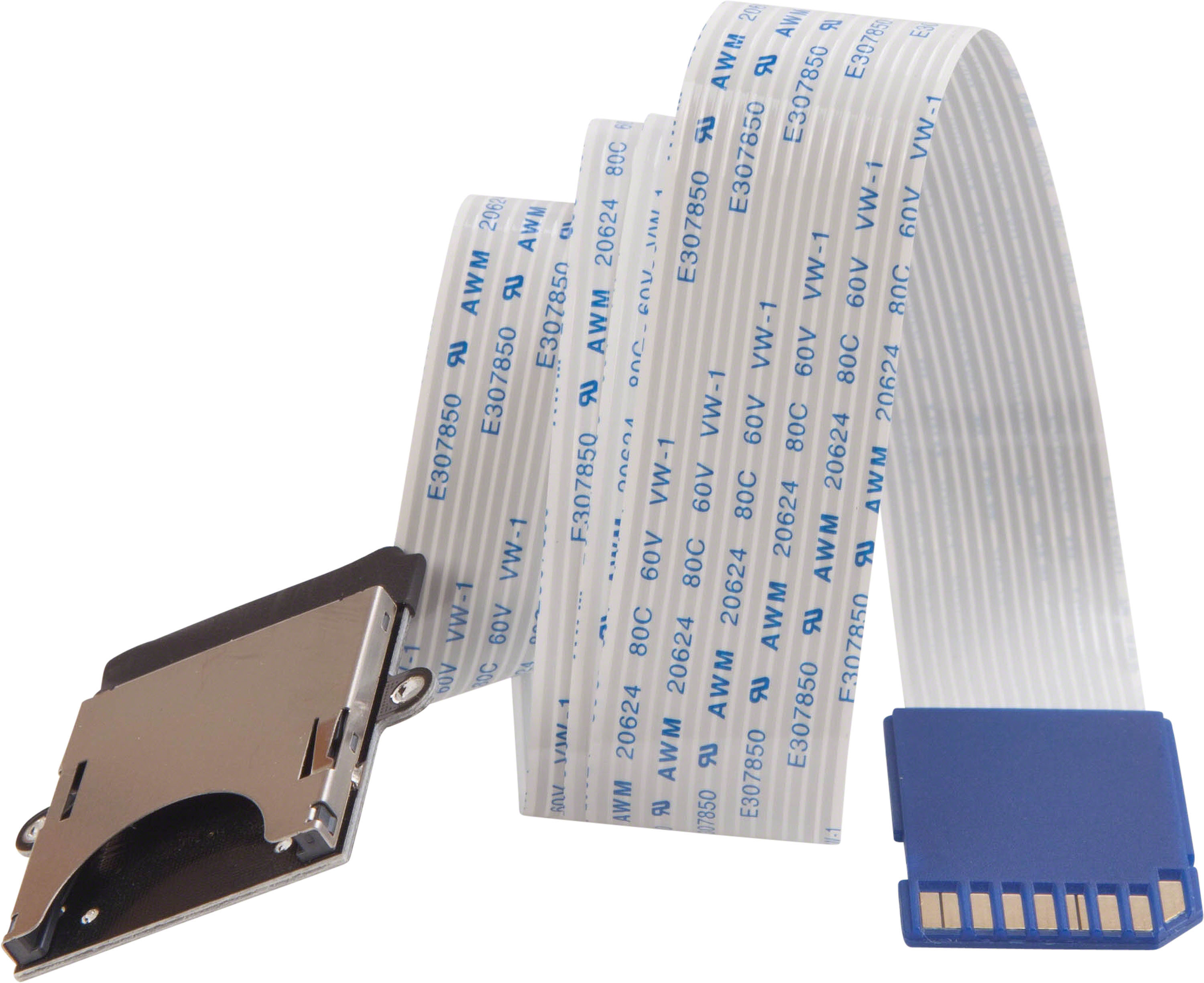 3DWare.ch Handelsware SD card to SDHC extender cable 60cm 3D-SD card ...