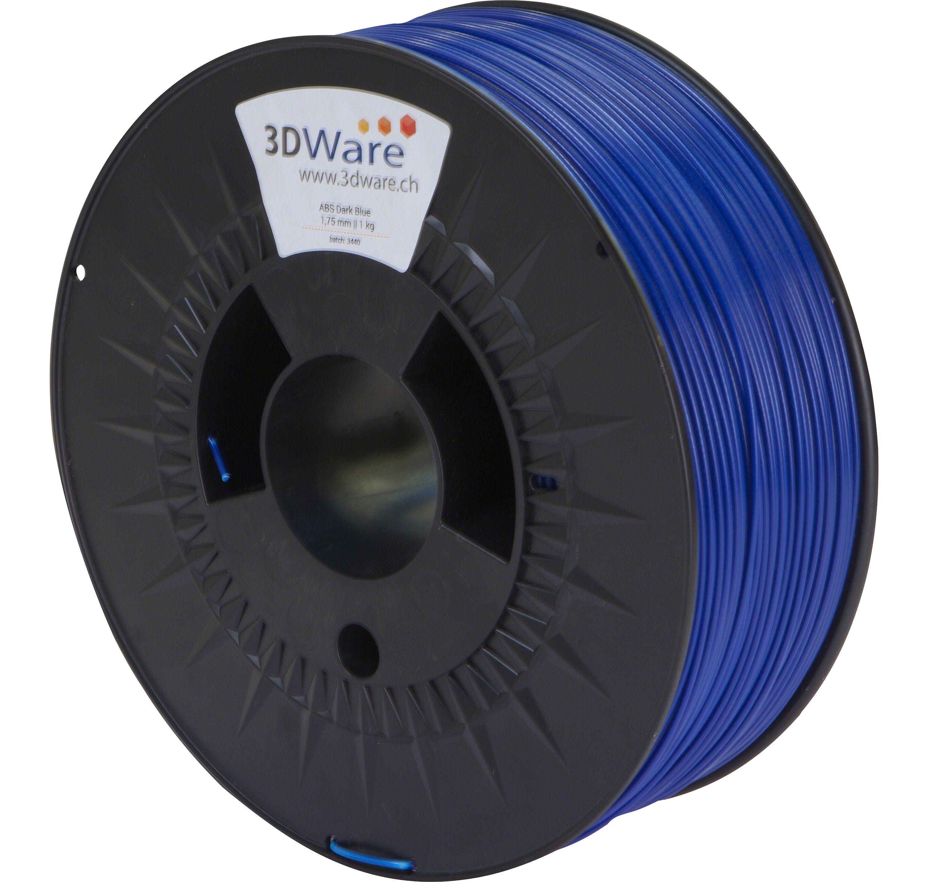 Dutch Filament ABS Blue 1.75mm ABS175-BU-101 - 3DWare Shop Schweiz