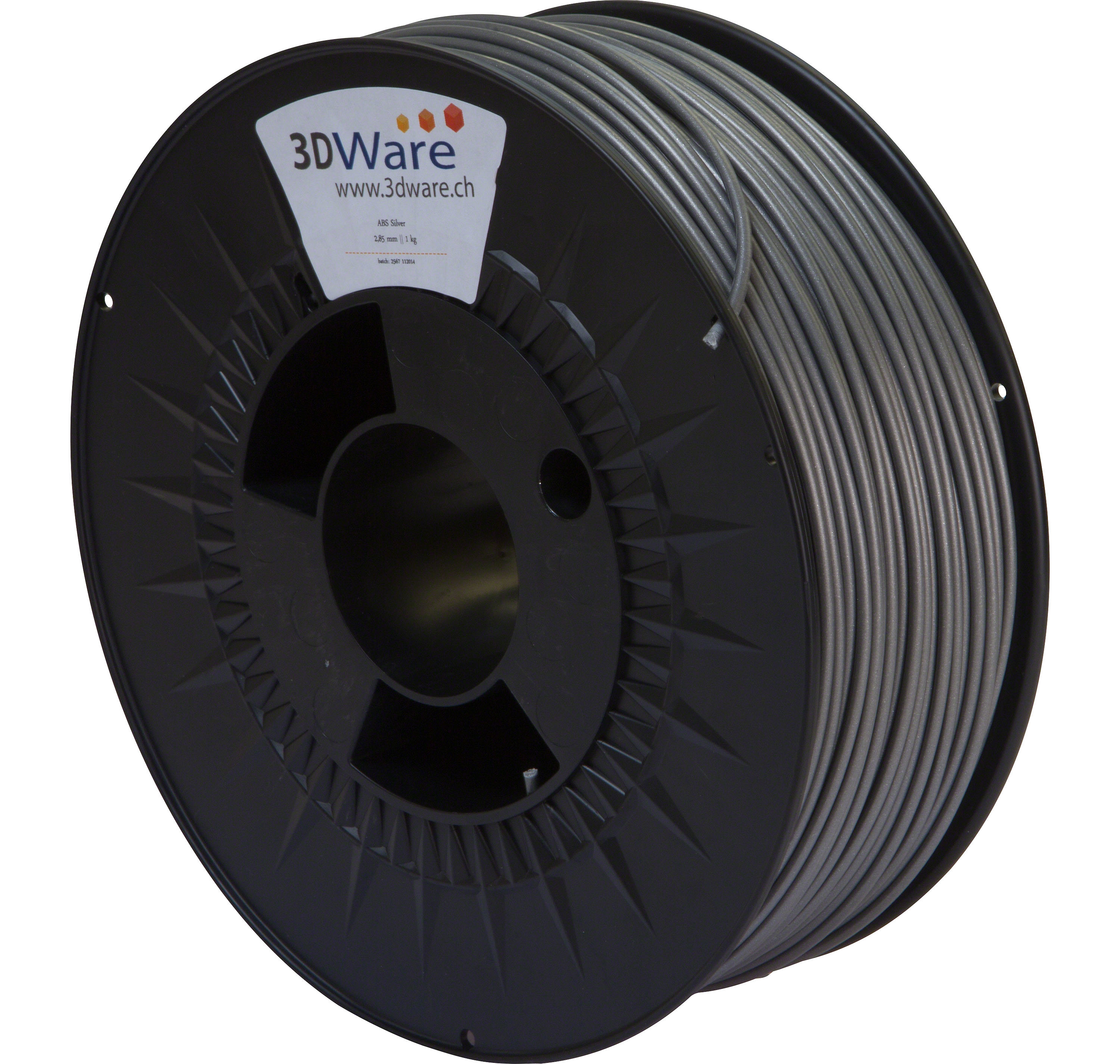 Dutch Filament ABS Silver 3mm ABS300-SR-101 - 3DWare Shop Schweiz