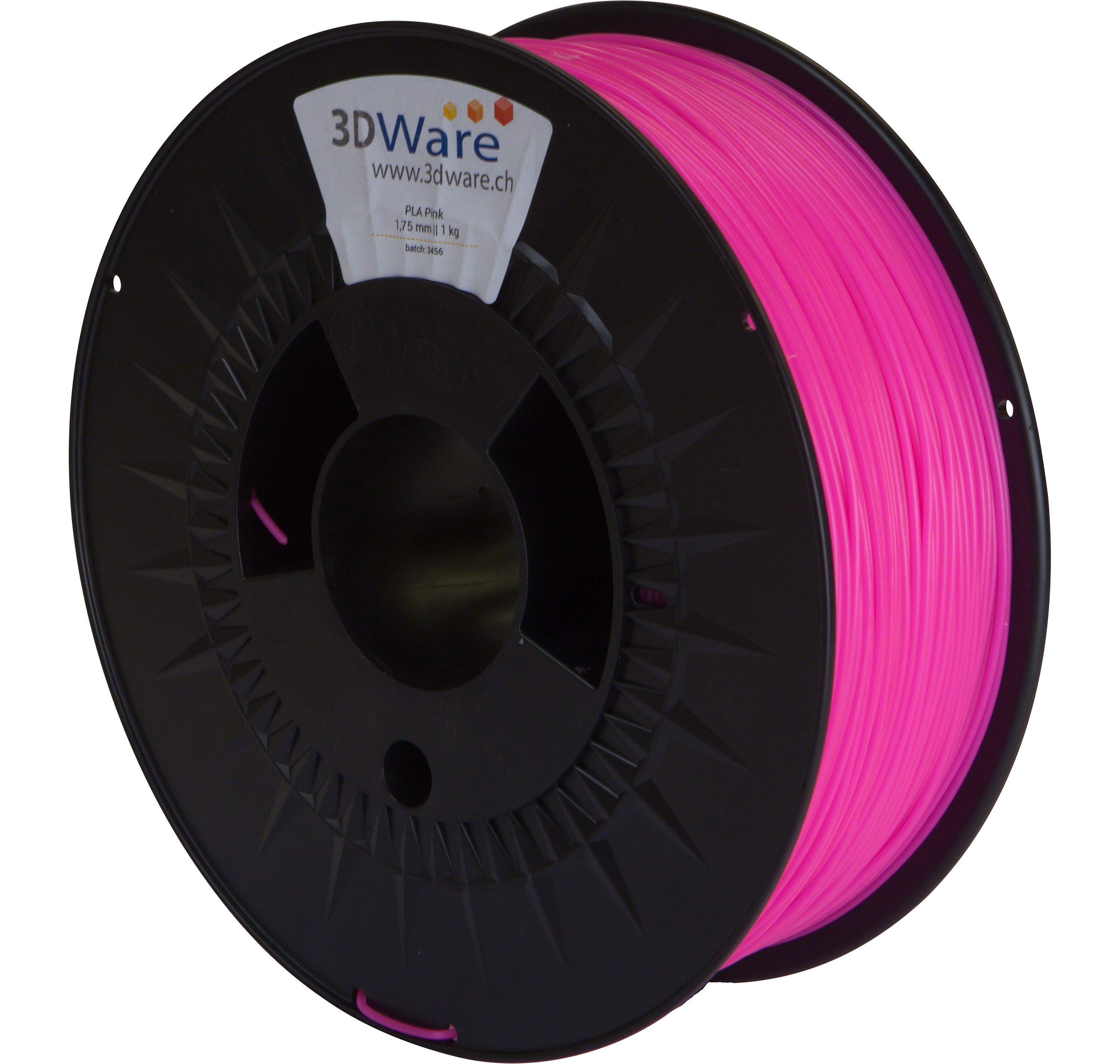 Dutch Filament PLA Pink fluoreszierend 1.75mm PLA175-PI-101 - 3DWare ...