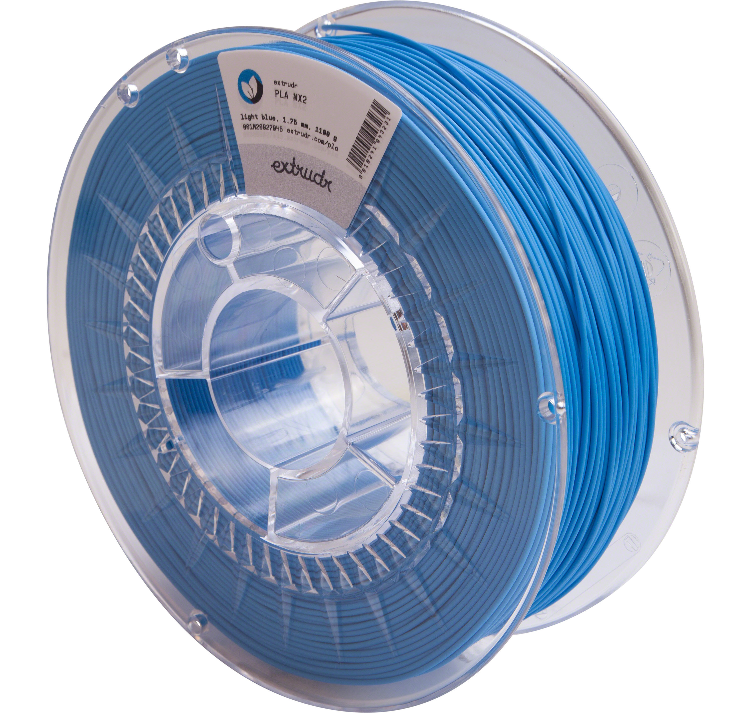 extrudr Filament PLA NX2 Light Blue 1.75mm M01122206.11-3 - 3DWare Shop ...