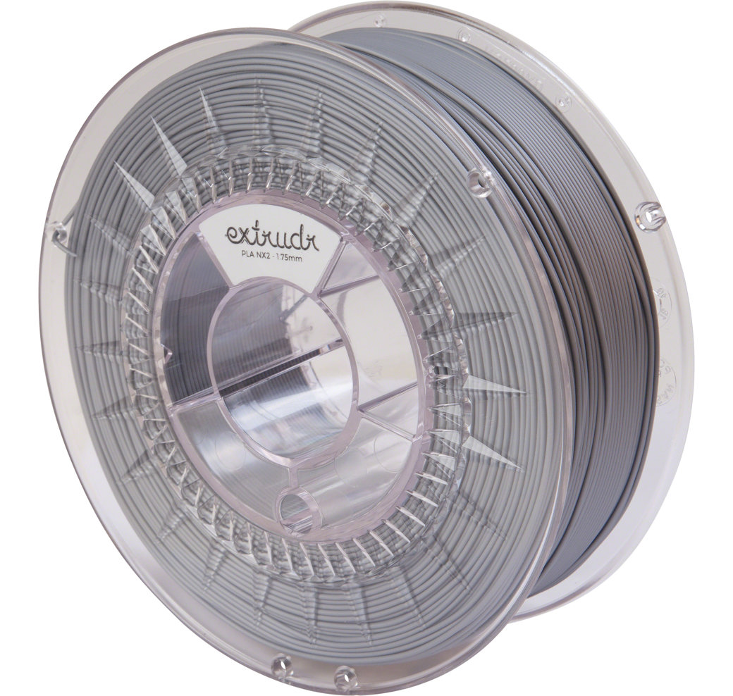 extrudr Filament PLA NX2 Silver 1.75mm M01122213.11 - 3DWare Shop Schweiz