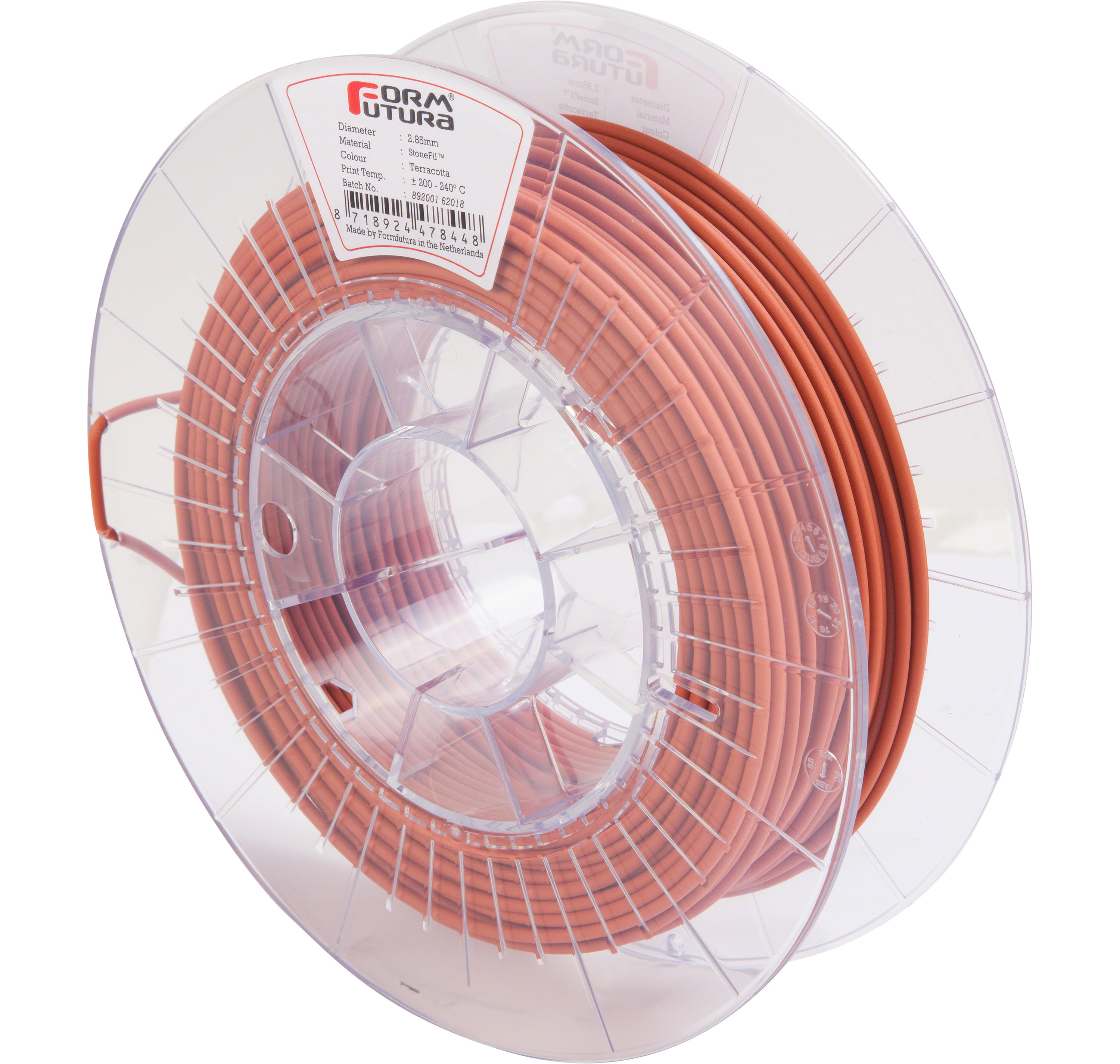 Formfutura Filament PLA StoneFil - Terracotta - Red 3mm M01123009.500 ...