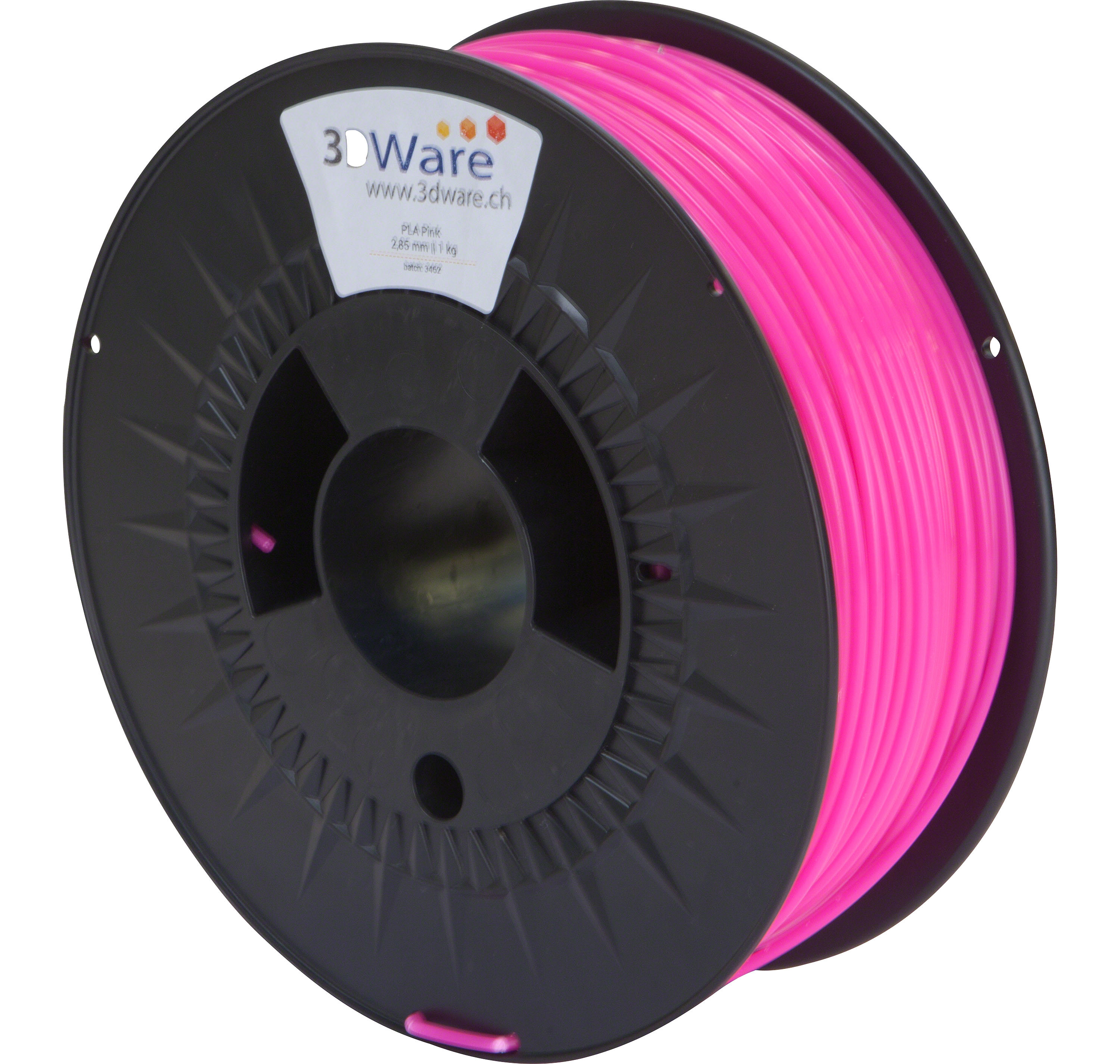 Dutch Filament PLA Pink fluoreszierend 3mm PLA300-PI-101 - 3DWare Shop ...