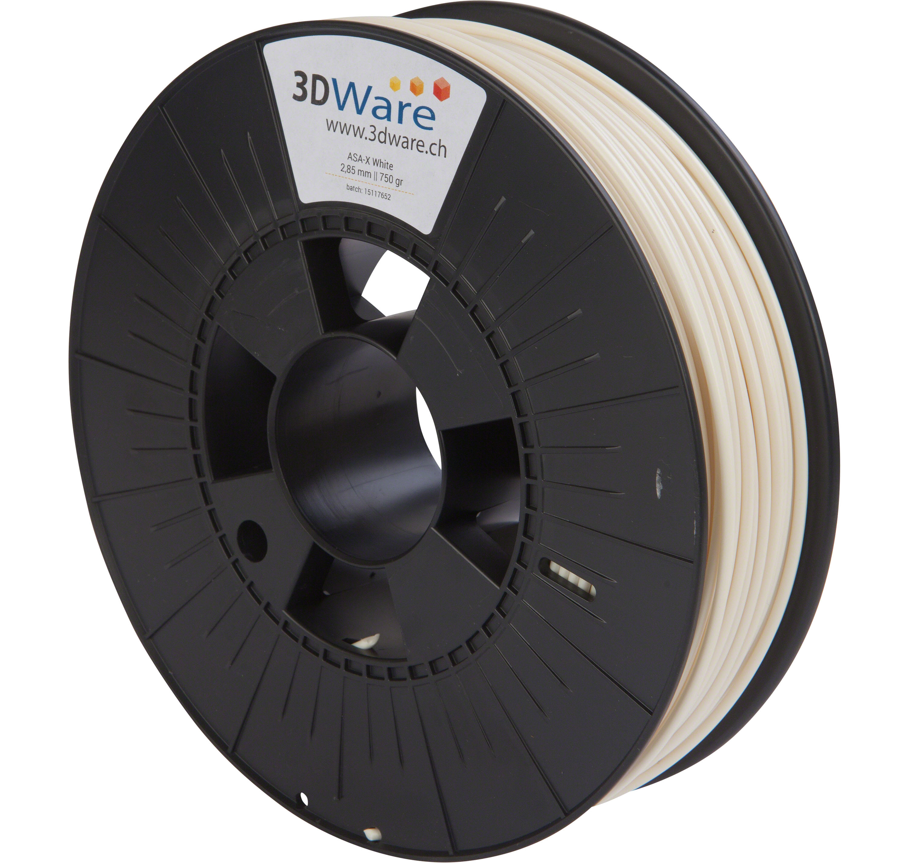 Dutch Filament ASA-X White 3mm M01131104.750 - 3DWare Shop Schweiz