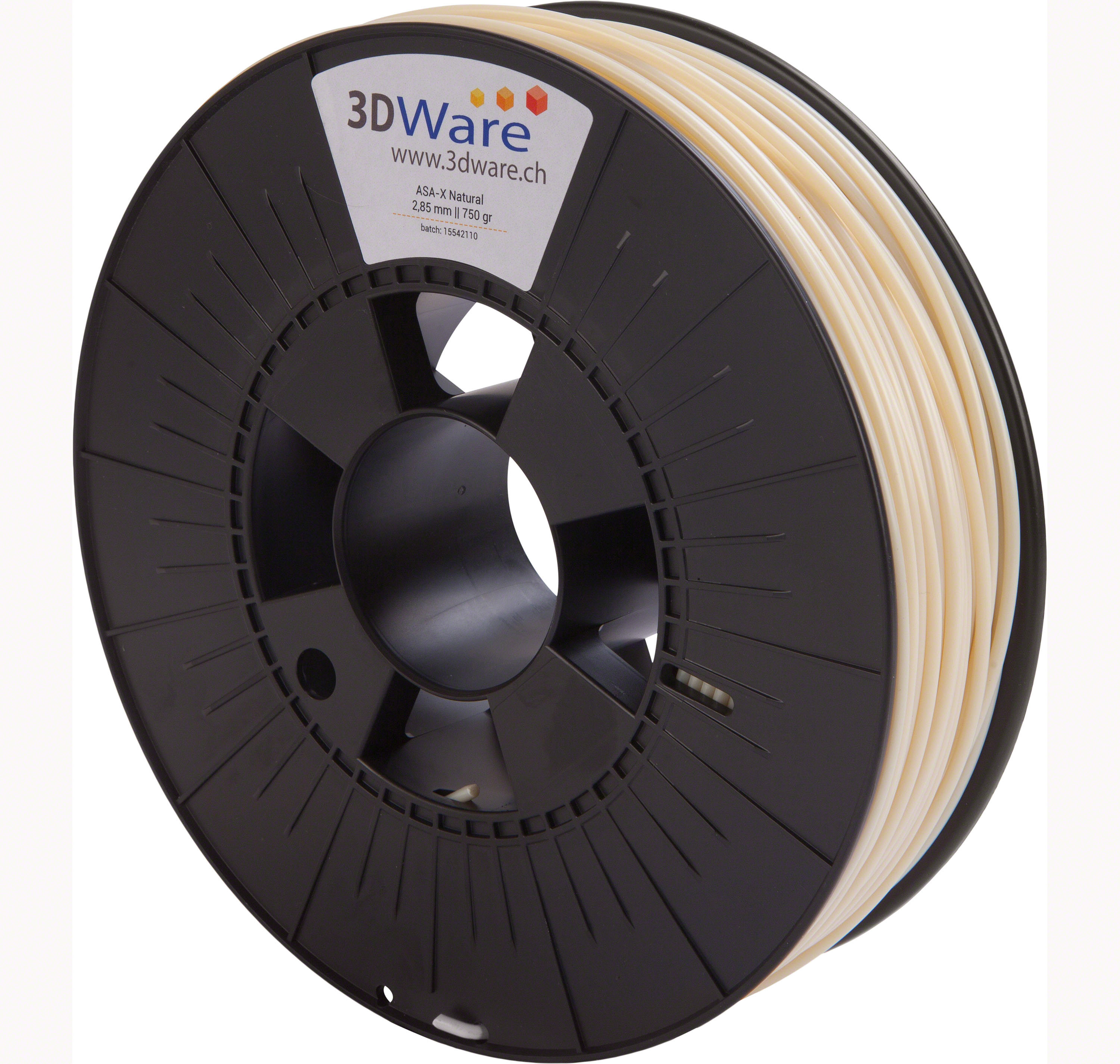 Dutch Filament ASA-X Natur 3mm M01131116.750 - 3DWare Shop Schweiz