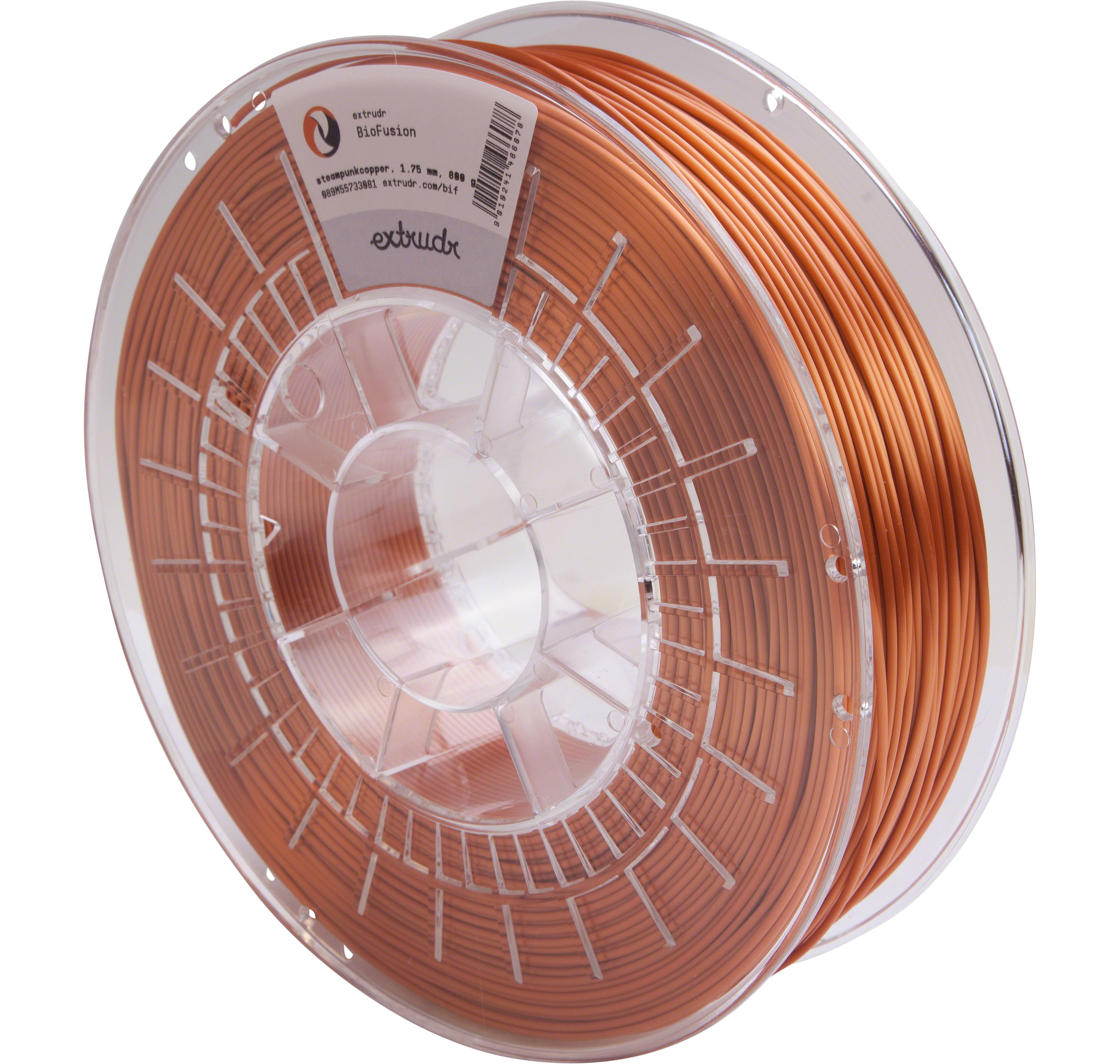 extrudr Filament BioFusion Kupfer 1.75mm M01132212.08-1 - 3DWare Shop ...