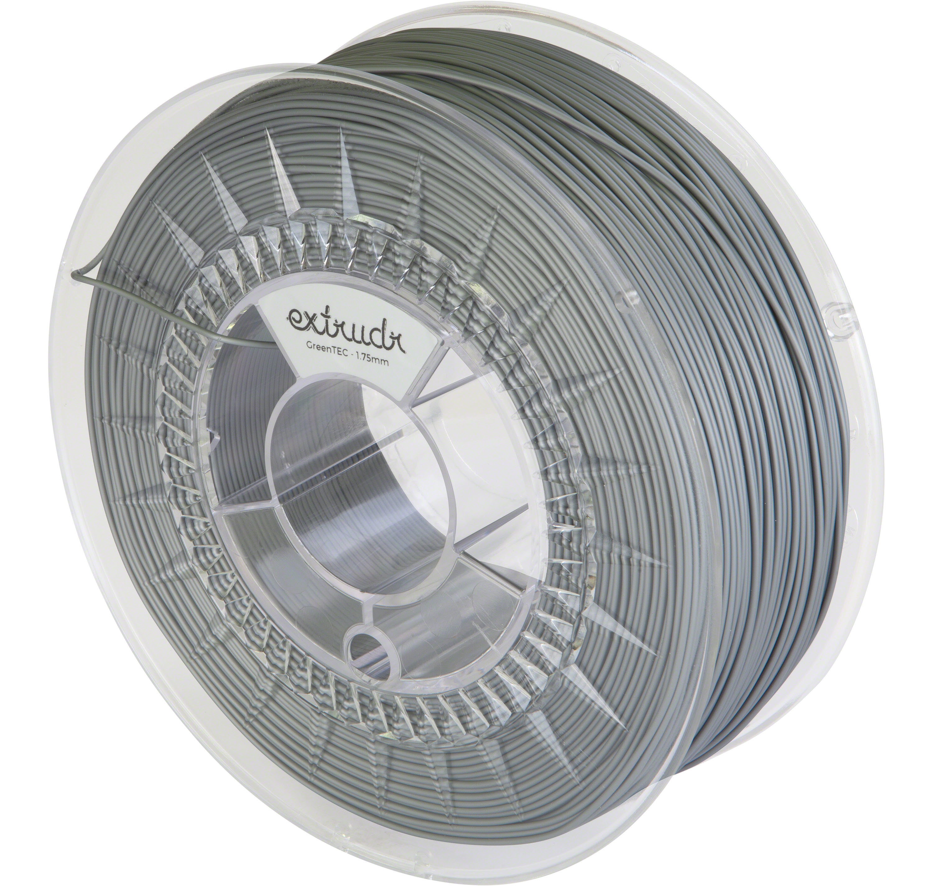 extrudr Filament Green-TEC Silver 1.75mm M01132213.1 - 3DWare Shop Schweiz