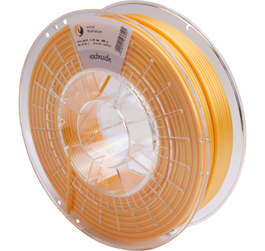extrudr Filament BioFusion inca Gold 3mm M01133201.08-1 - 3DWare Shop ...