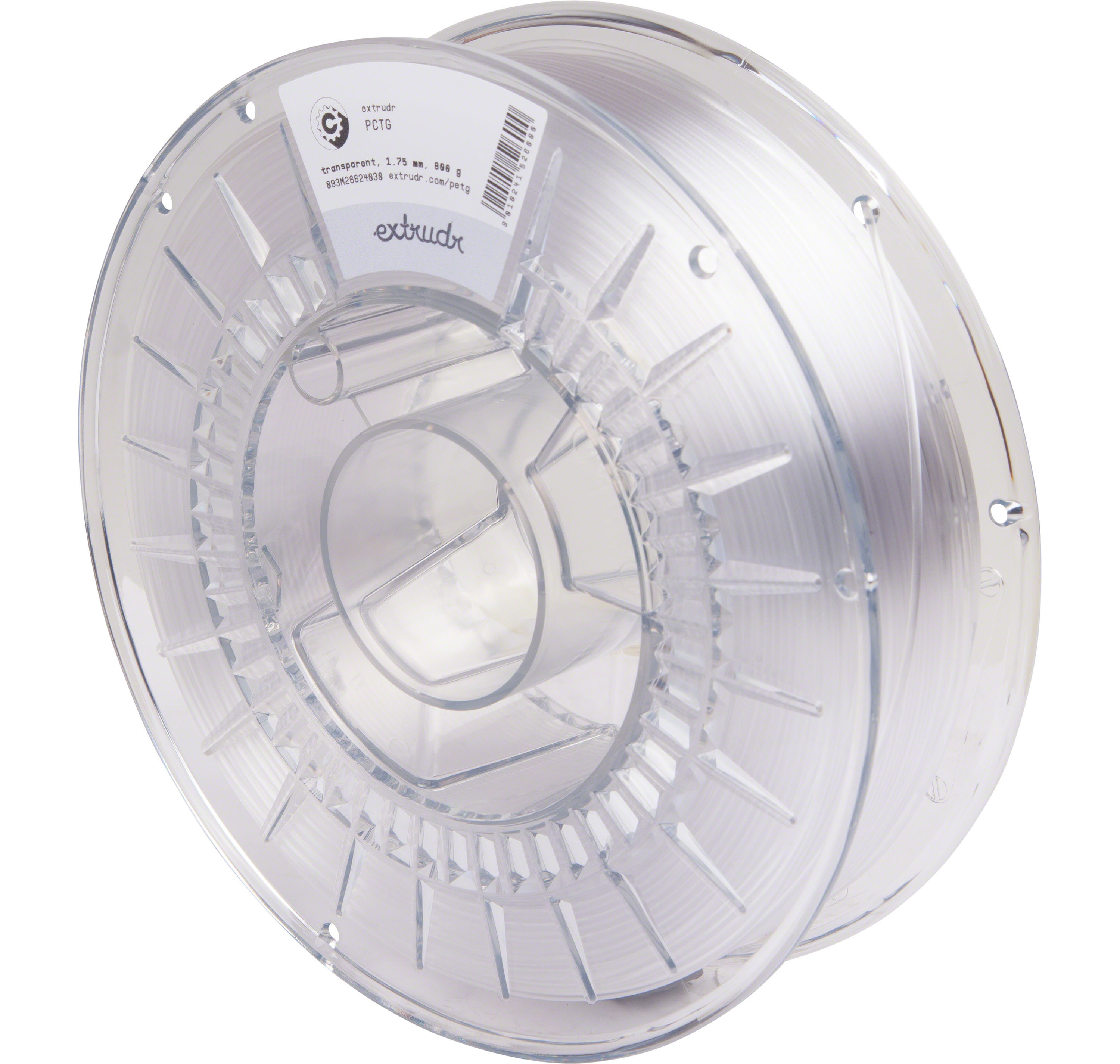 extrudr Filament PCTG Natur Transparent 1.75mm M01148216.11-1 - 3DWare ...