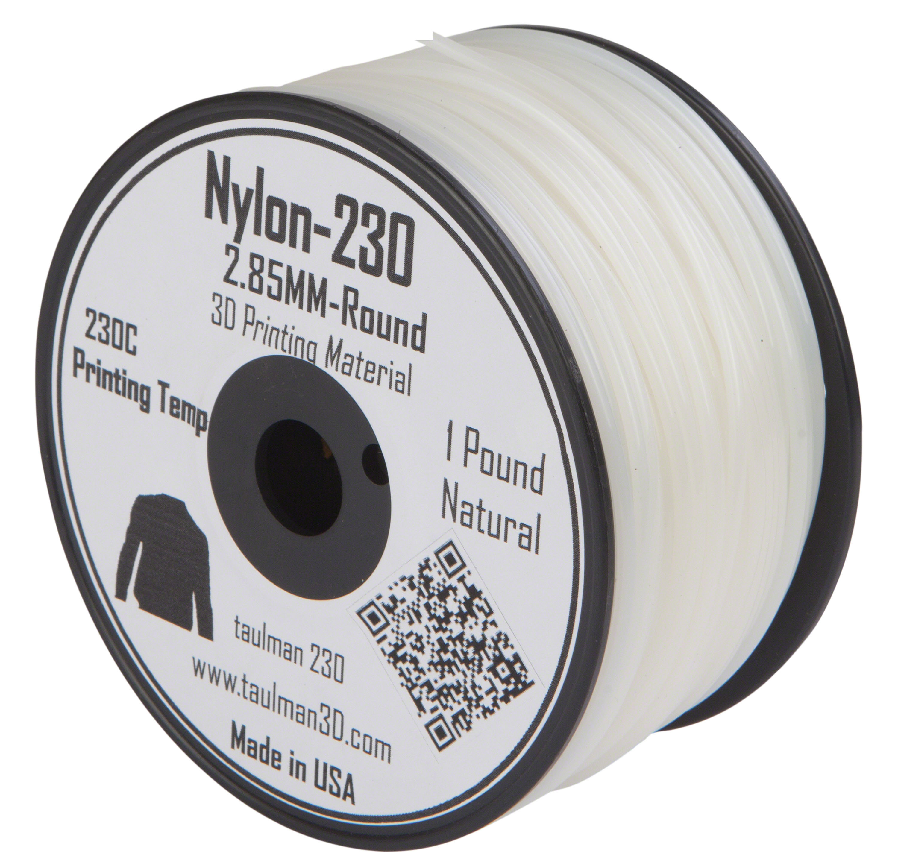 taulman 3d Filament taulman 3D Nylon 230 3mm M01151052.045 - 3DWare ...