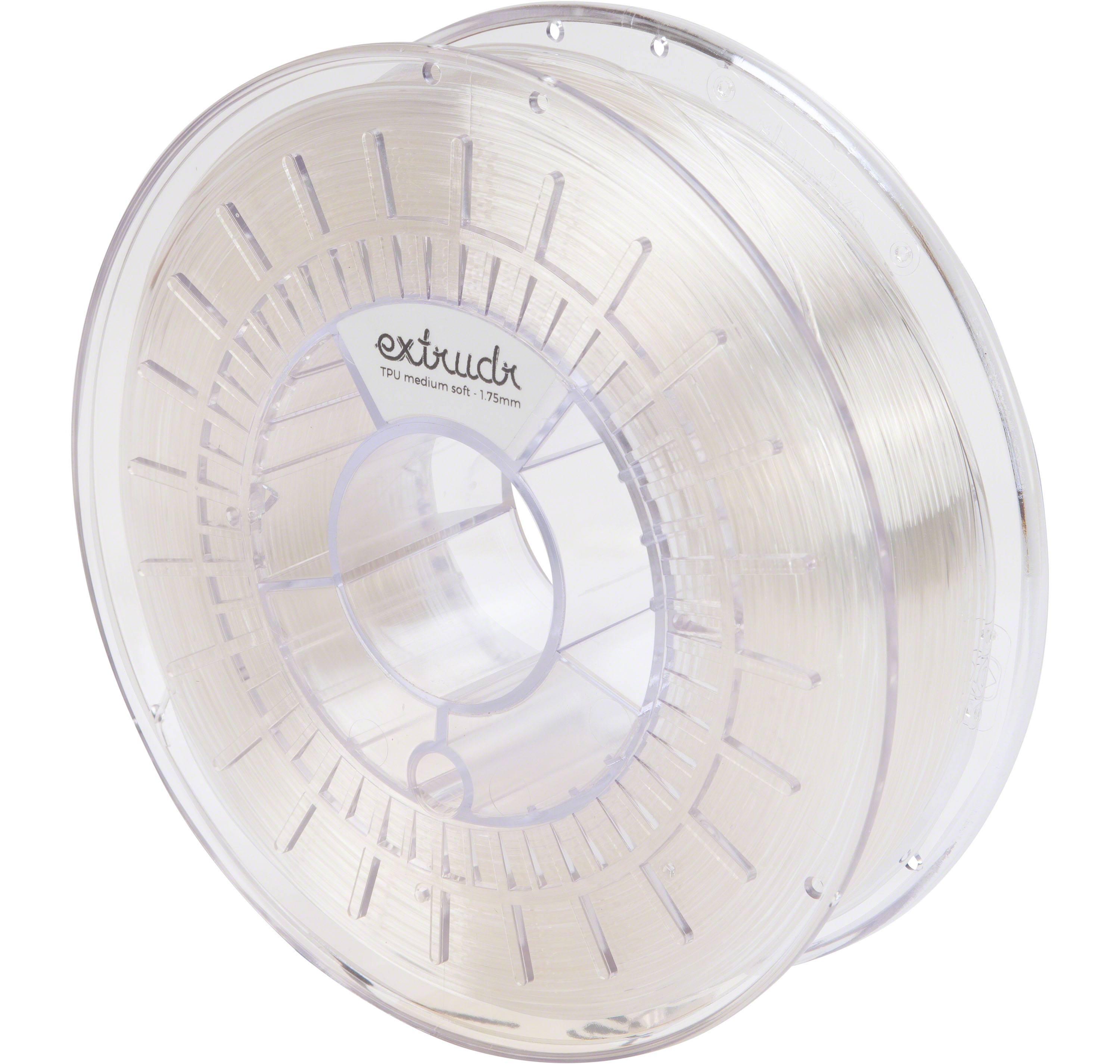 extrudr Filament TPU Transparent 1.75mm A85 M01156252.075-2 - 3DWare ...