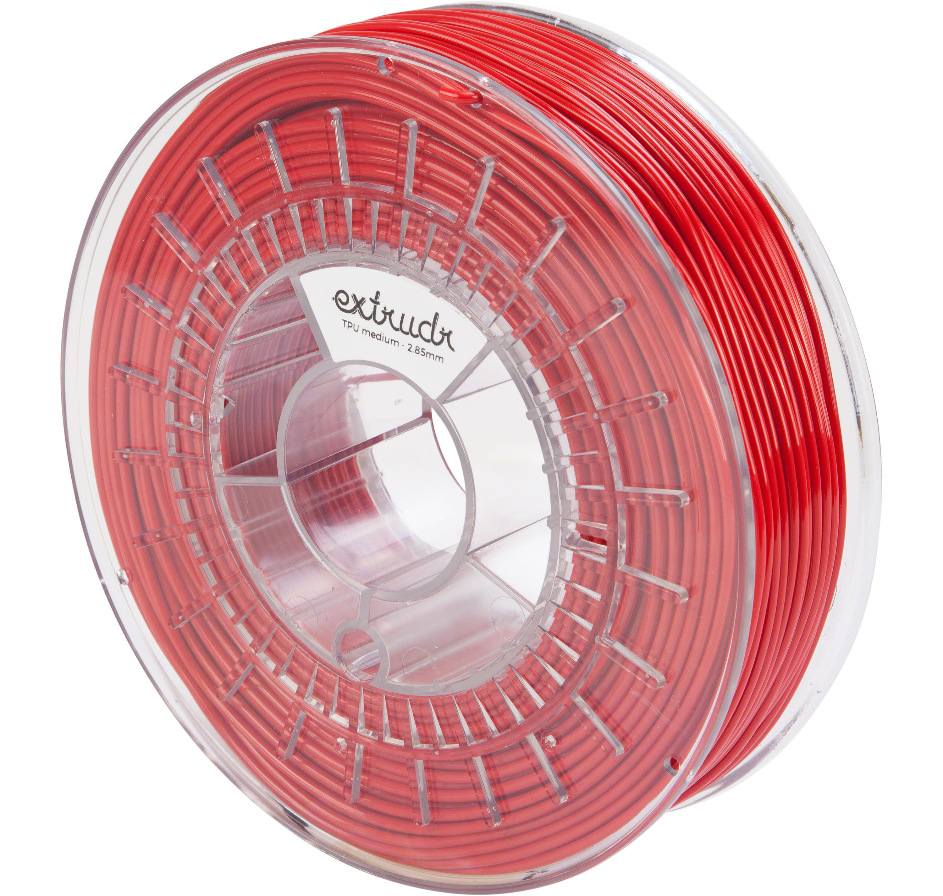 extrudr Filament TPU Rot 3mm A98 M01157209.075-1 - 3DWare Shop Schweiz