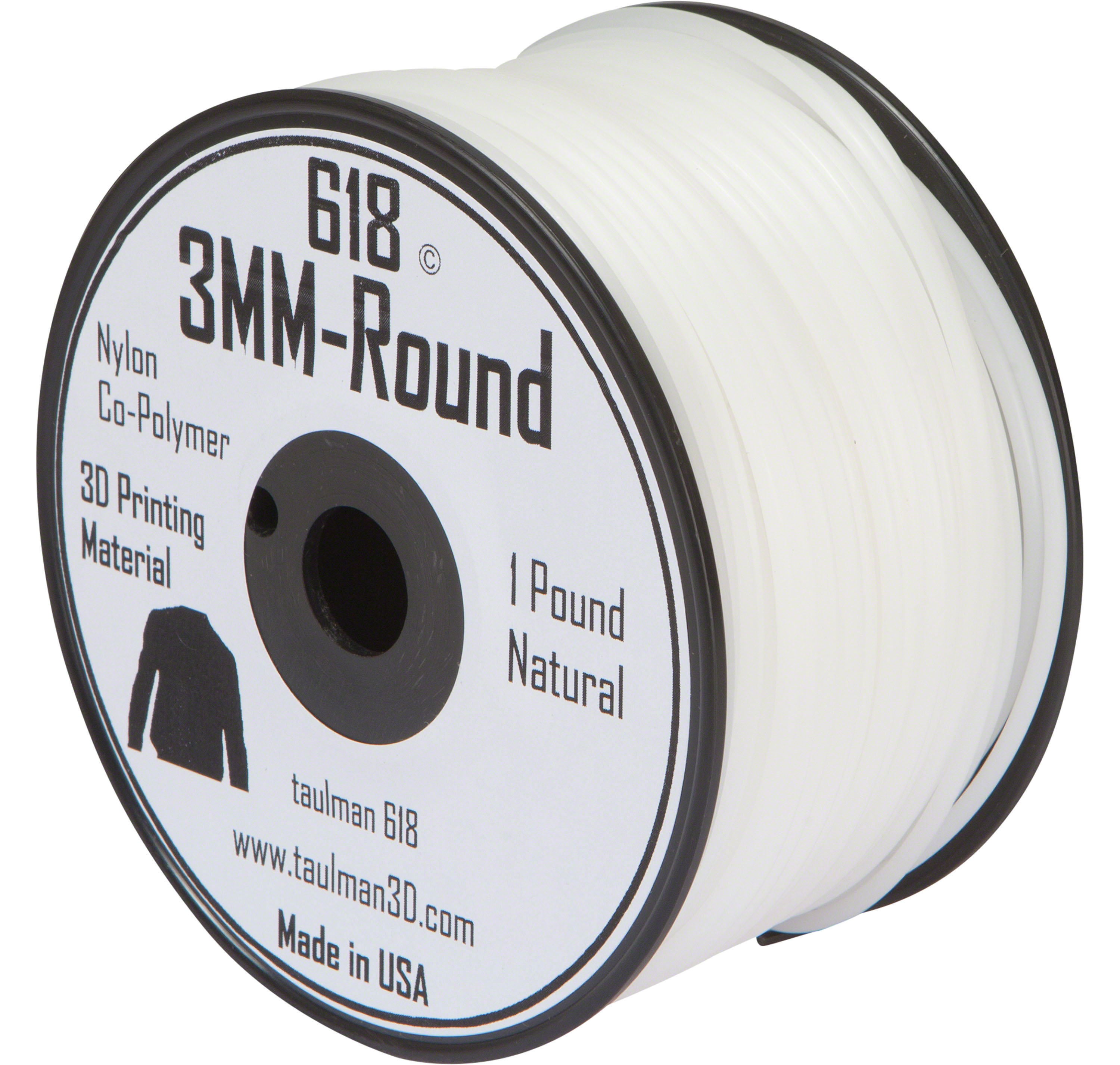 taulman 3d Filament taulman 3D Nylon 618 3mm M01181016.045-2 - 3DWare ...