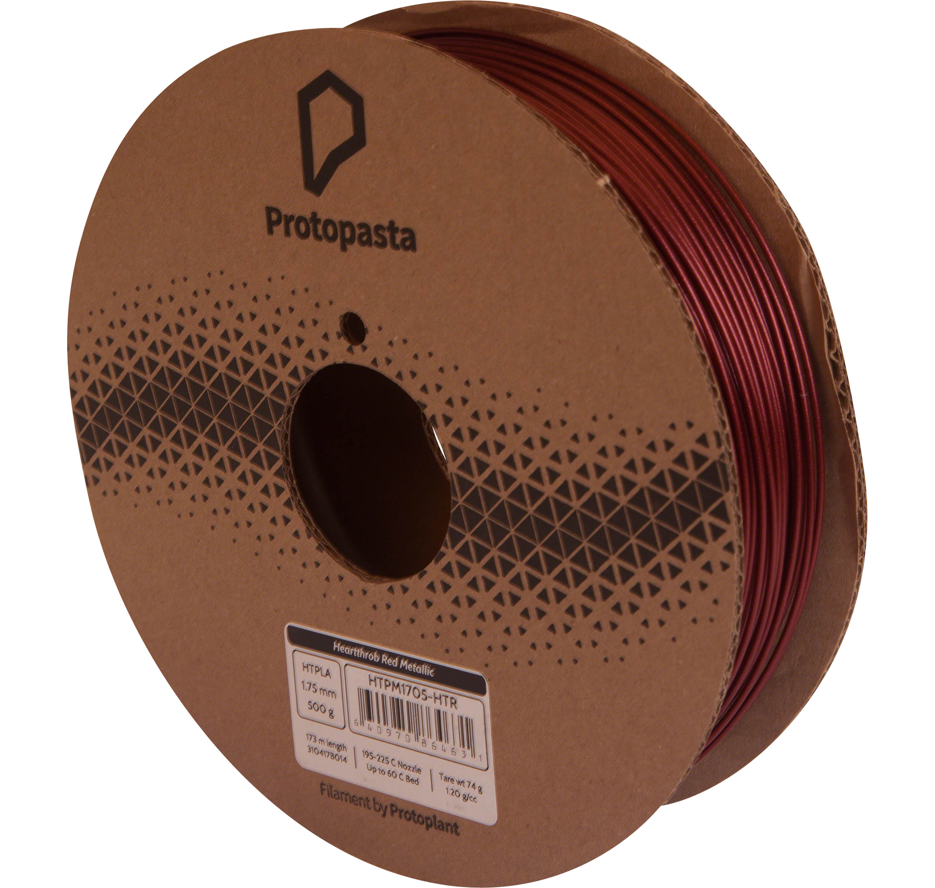 Proto Plant Filament HTPLA Heartthrob Metallic Red 1.75mm M01184009.05 ...