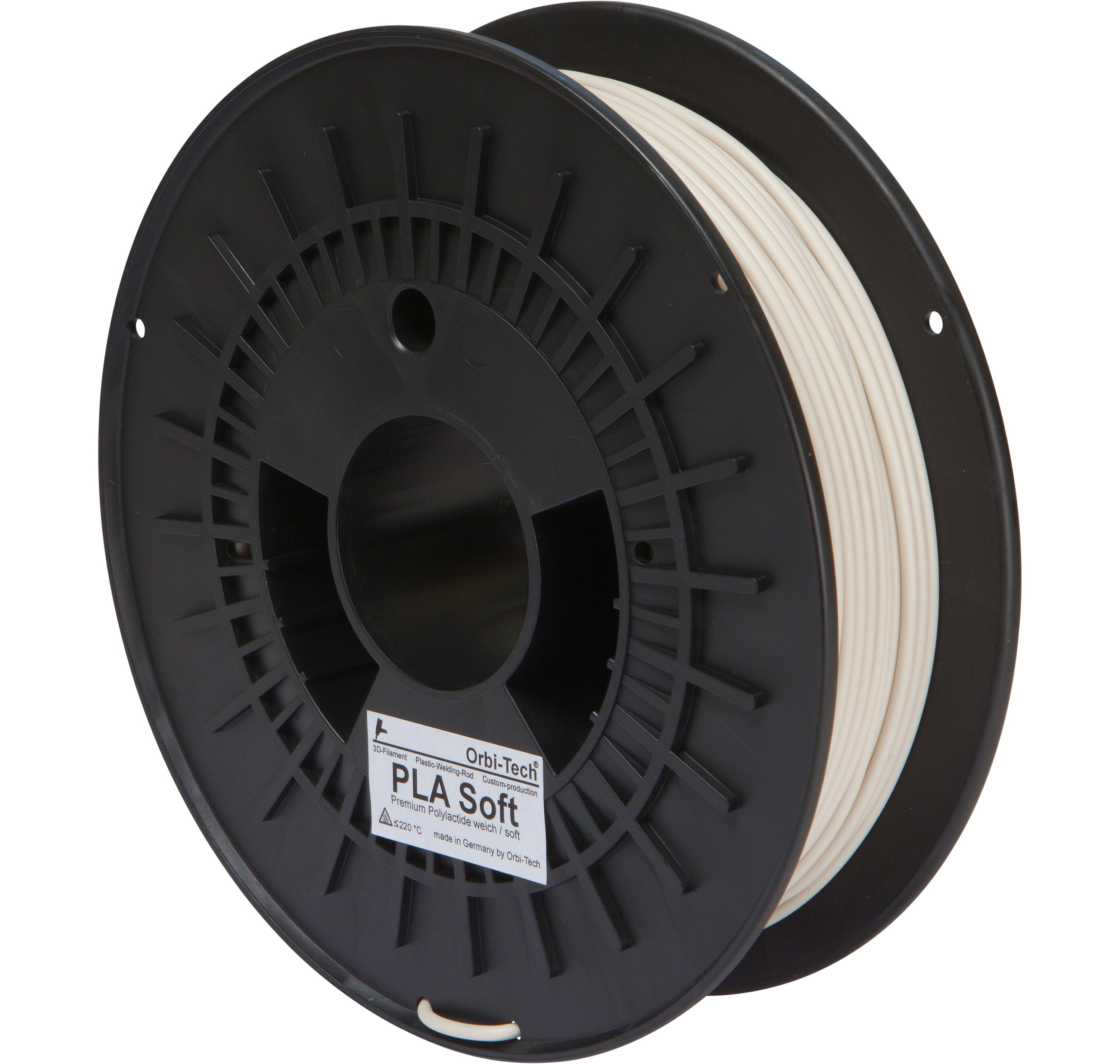 Orbi-Tech Filament PLA Soft Natrural 3mm M01185016.075-2 - 3DWare Shop ...