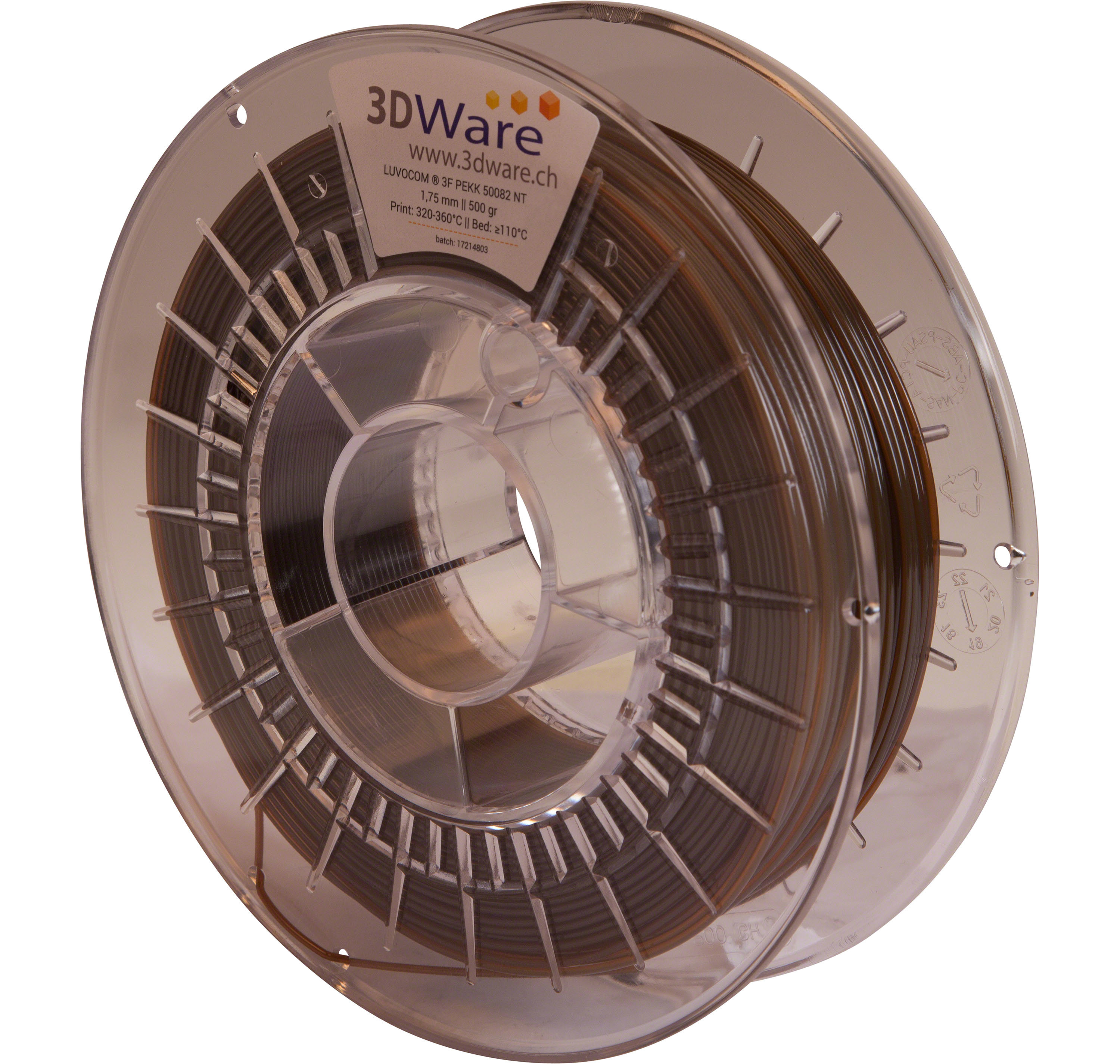 Dutch Filament Luvocom PEKK 50082 Natur 1.75mm M01198016.500-2 - 3DWare ...