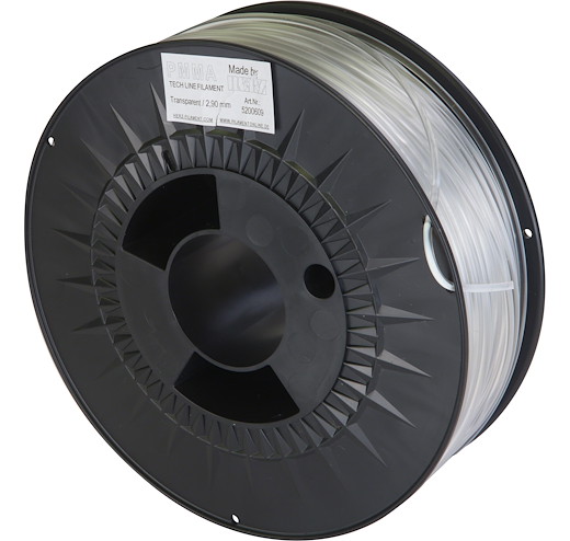 HERZ Filament PMMA Transparent 3mm M01199052.1-2 - 3DWare Shop Schweiz