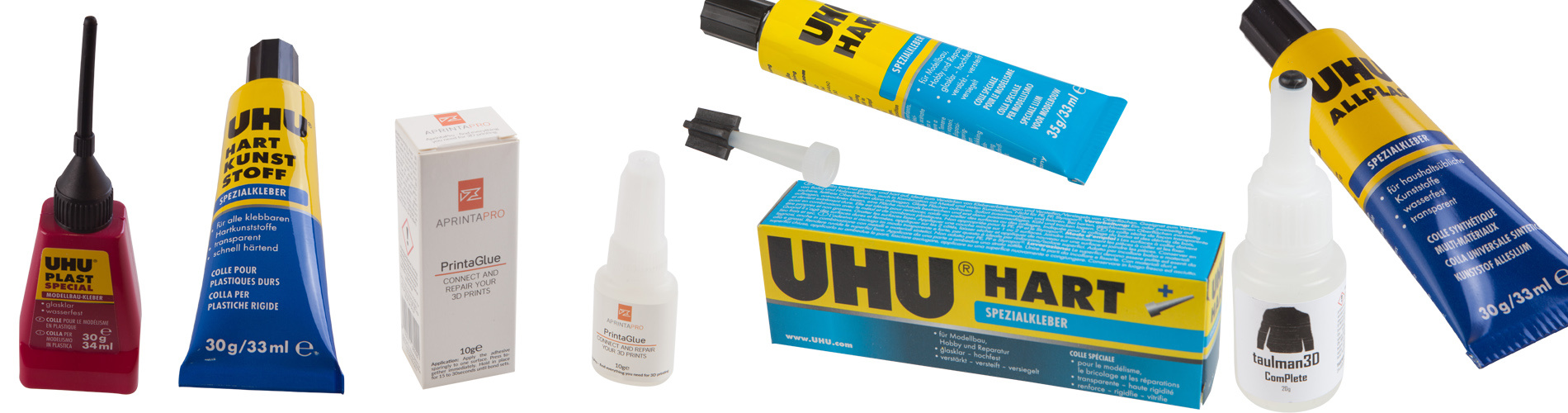 Druck Objekte verbinden mit Leim - 3DWare Shop Schweiz