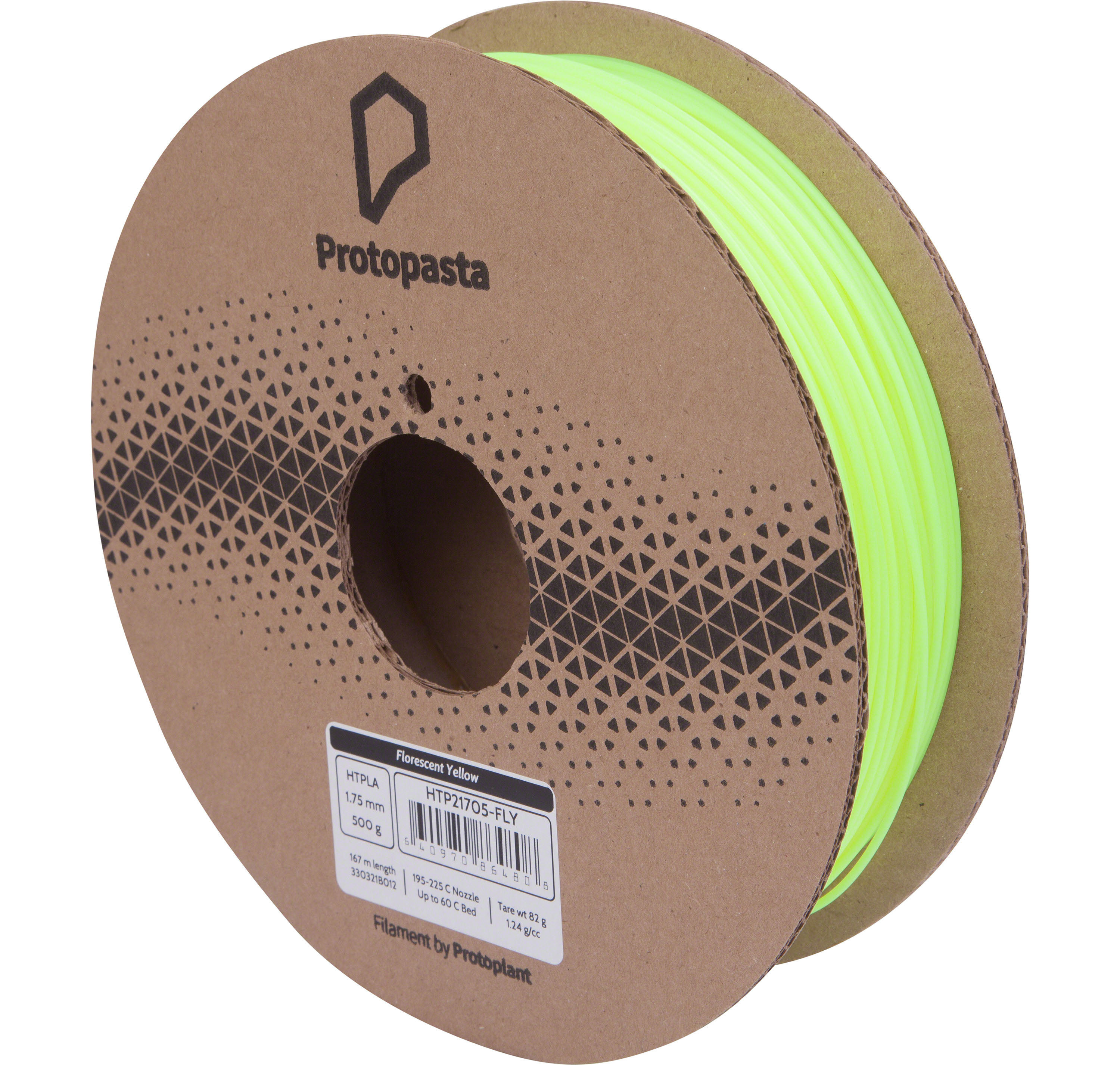 Proto Plant Filament HTPLA Fluorescent Yellow 1.75mm M01184007.05-1 ...