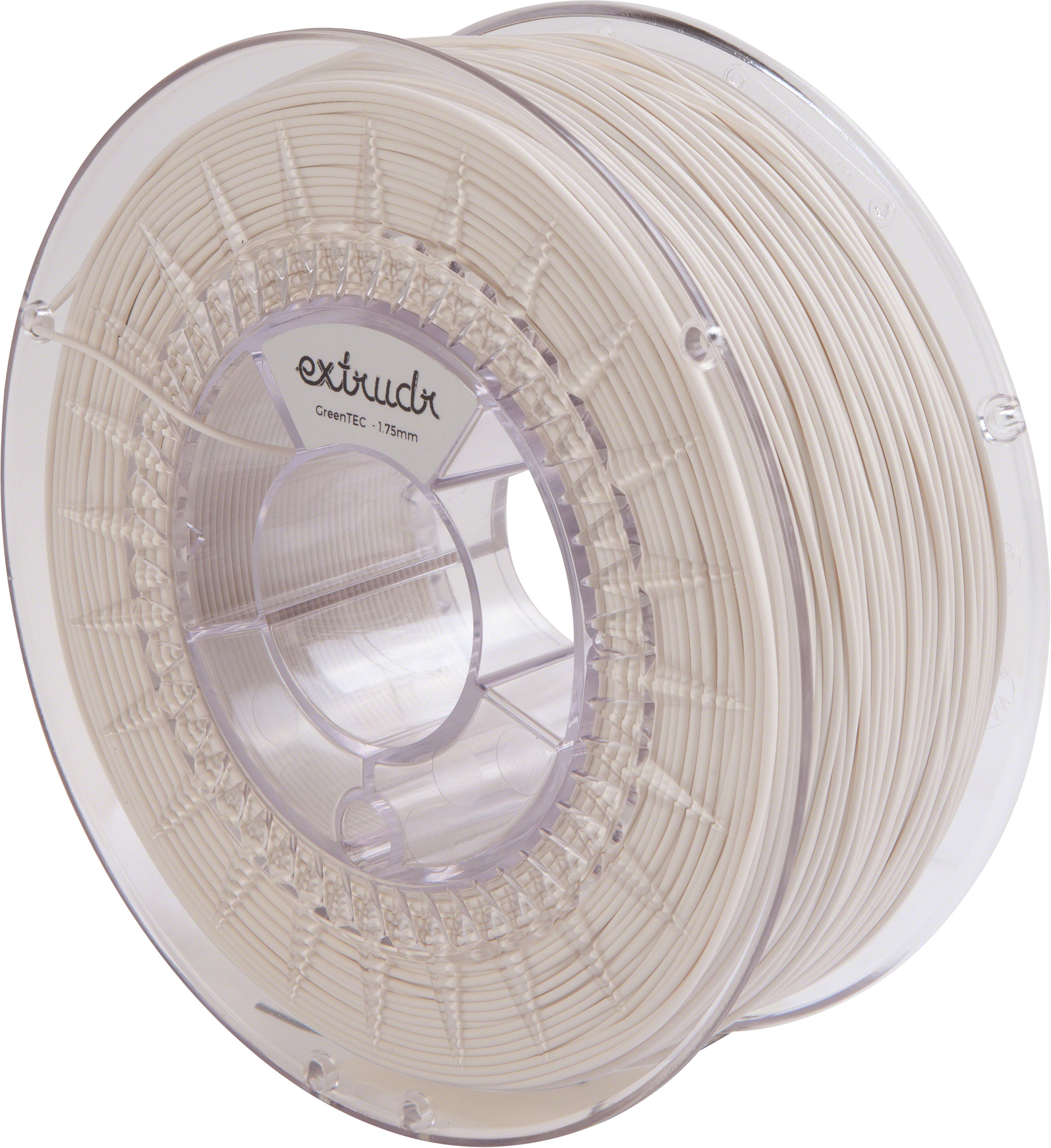 extrudr Filament Green-TEC Weiss 1.75mm M01132204.1 - 3DWare Shop Schweiz