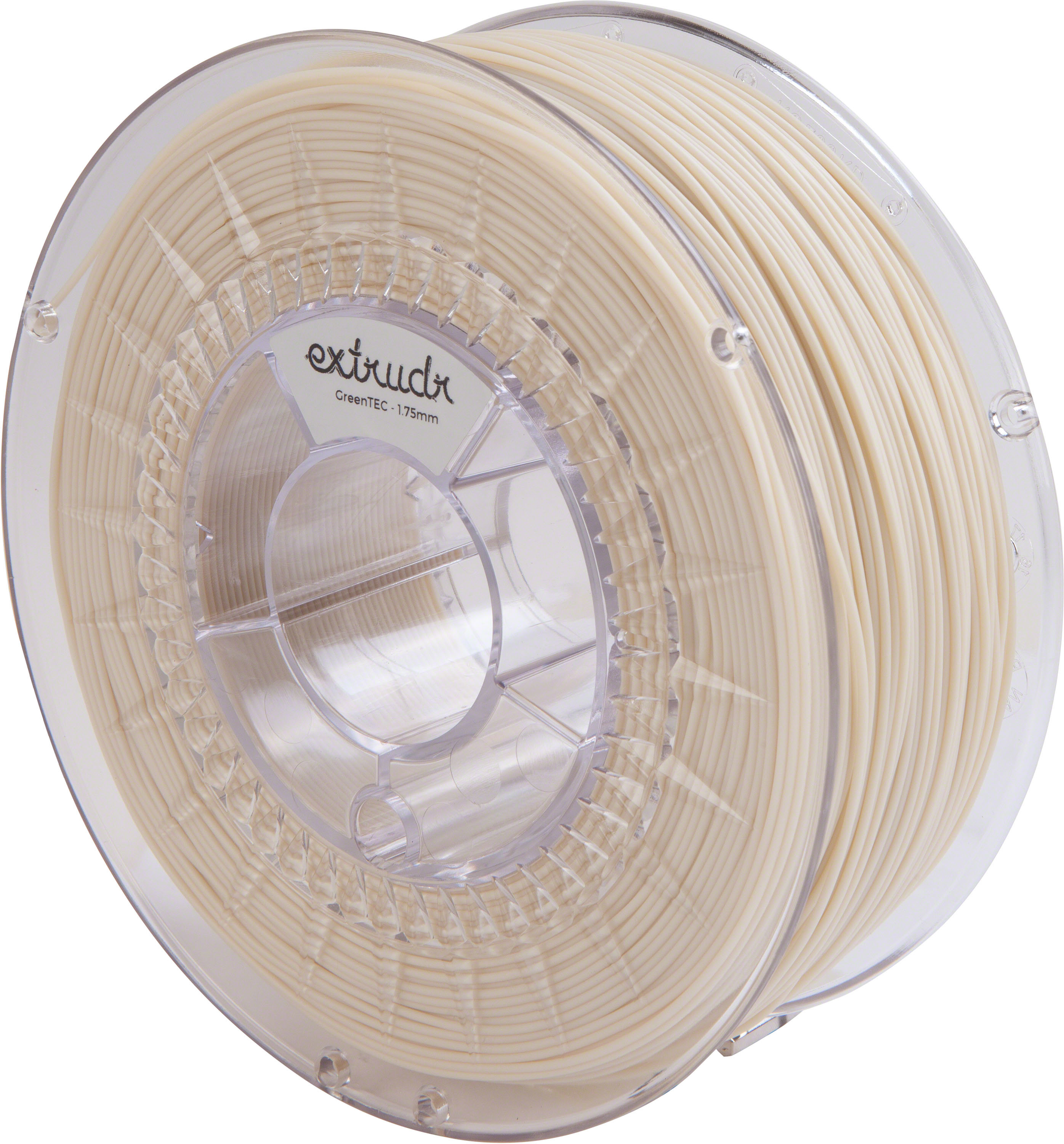 extrudr Filament Green-TEC Natur1.75mm M01132216.1-3 - 3DWare Shop Schweiz