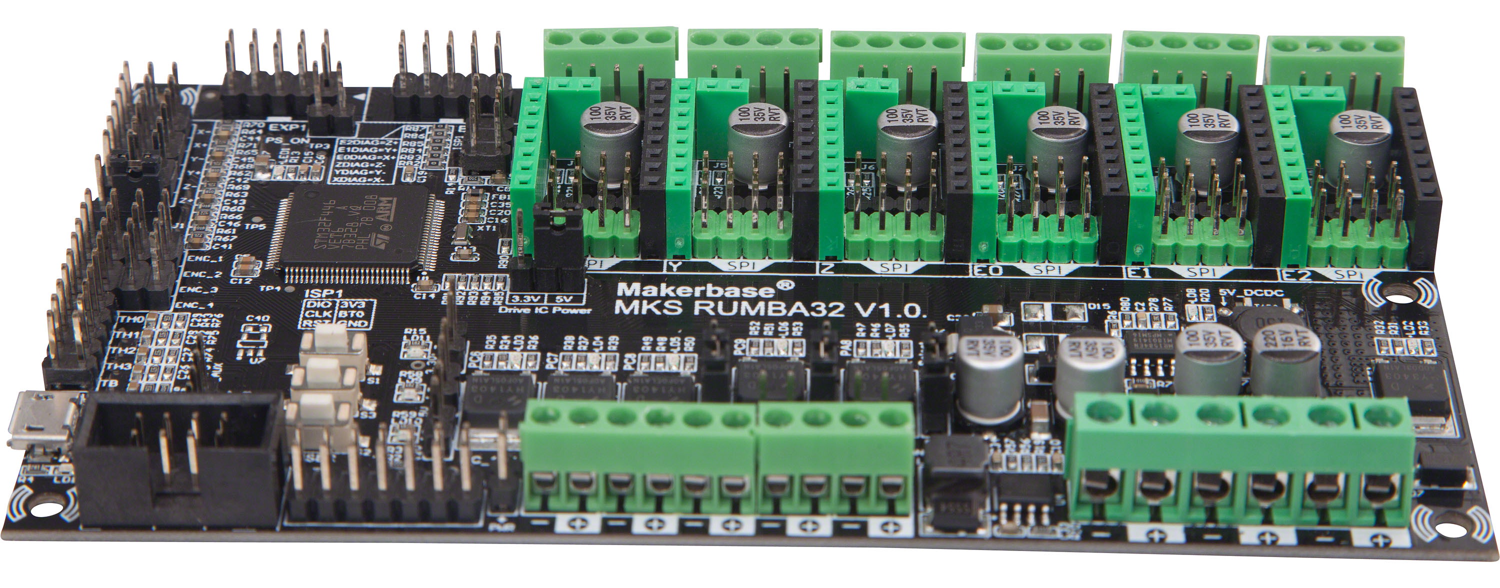 3DWare.ch Handelsware MKS Rumba Steuerplatine 3D-Rumba-MKS - 3DWare ...