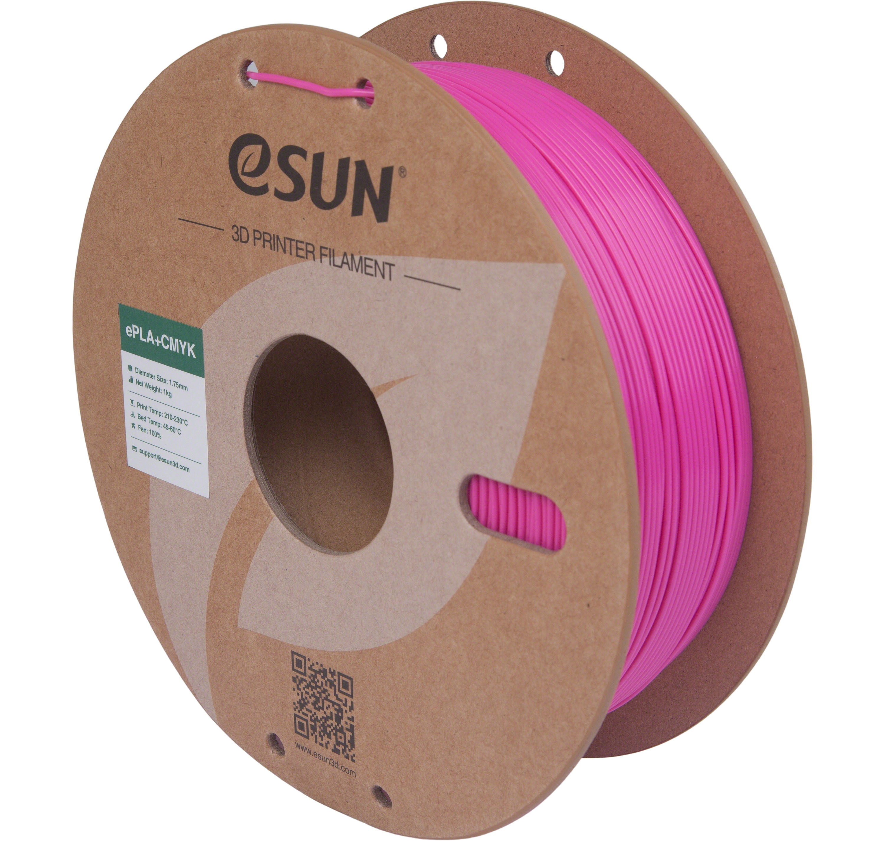 eSUN Filament PLA+ CMYK Magenta 1.75mm M01122002.1-19 - 3DWare Shop Schweiz